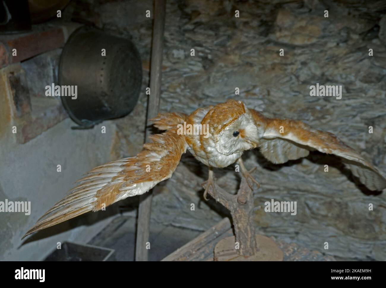 Aritzo Sardinia, Italy. Old Spanish prison Sa Bovida XVI century Stock ...