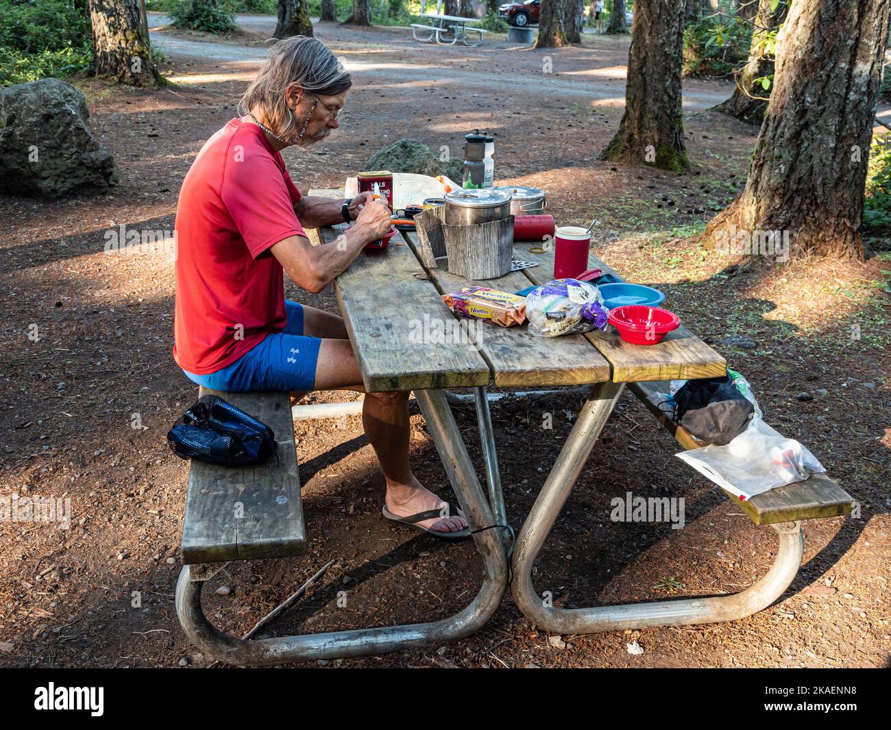 Quilcene campground hi-res stock photography and images - Alamy