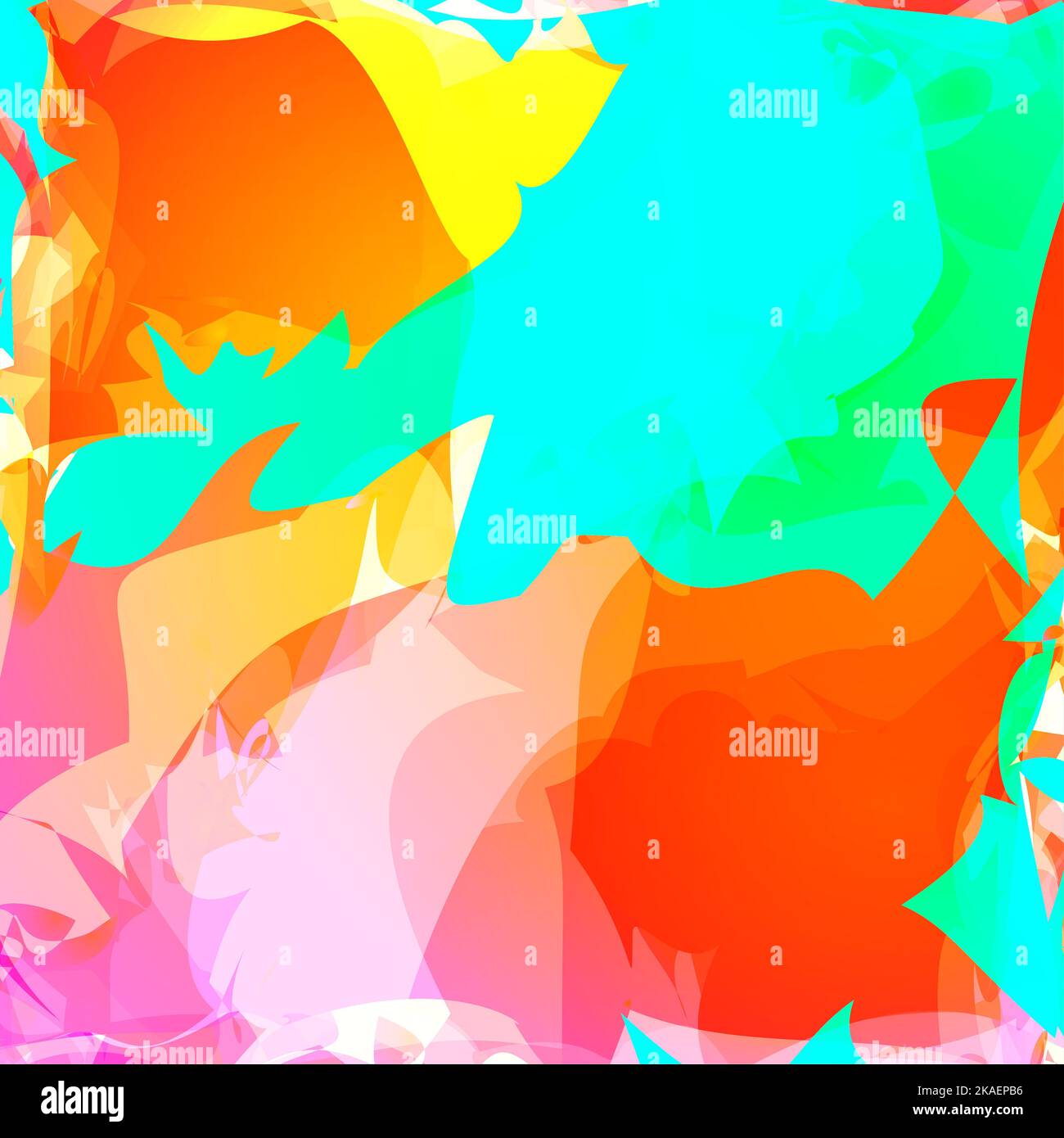 Abstract colorful wavy background.Gradient shiny overlay. Bright poster ...