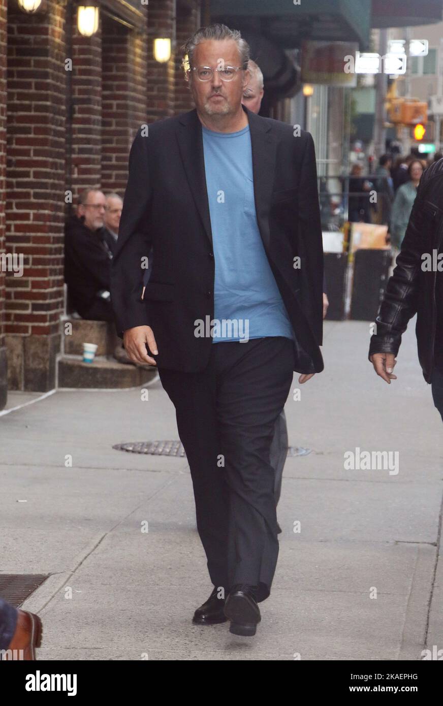 November 01, 2022 Matthew Perry on The Late Show with Stephen Colbert ...