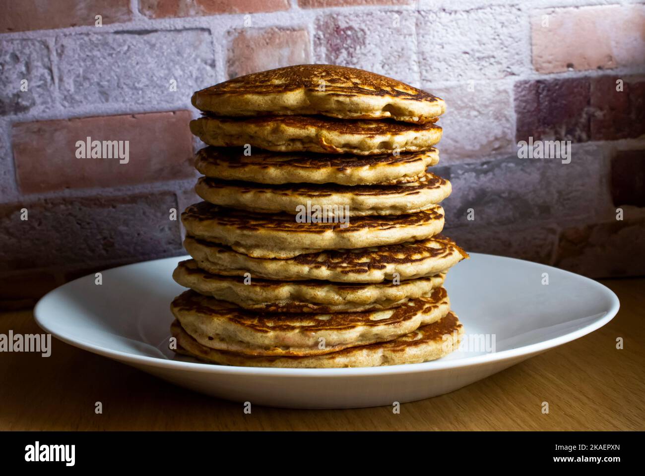 American pancakes on white hi-res stock photography and images - Alamy