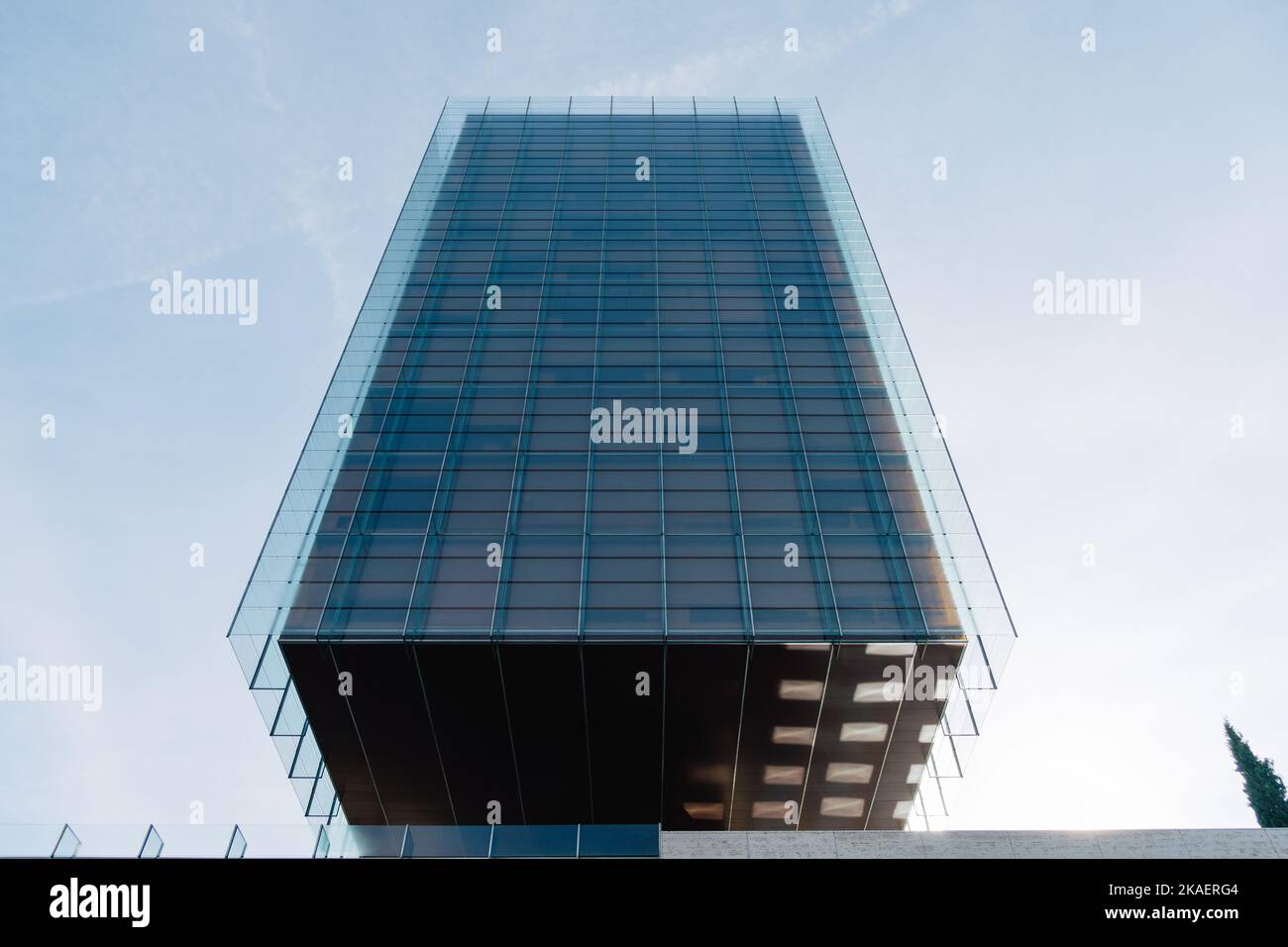 Madrid, Spain - September 24, 2022: Castelar Building designed by ...