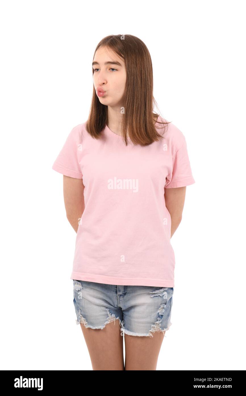 Angry kid in a group hi-res stock photography and images - Alamy