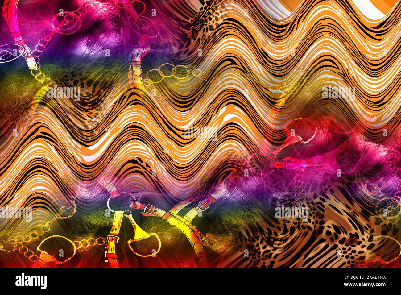 Textile print.Abstract background.Clothing colorful pattern.Repeat ...