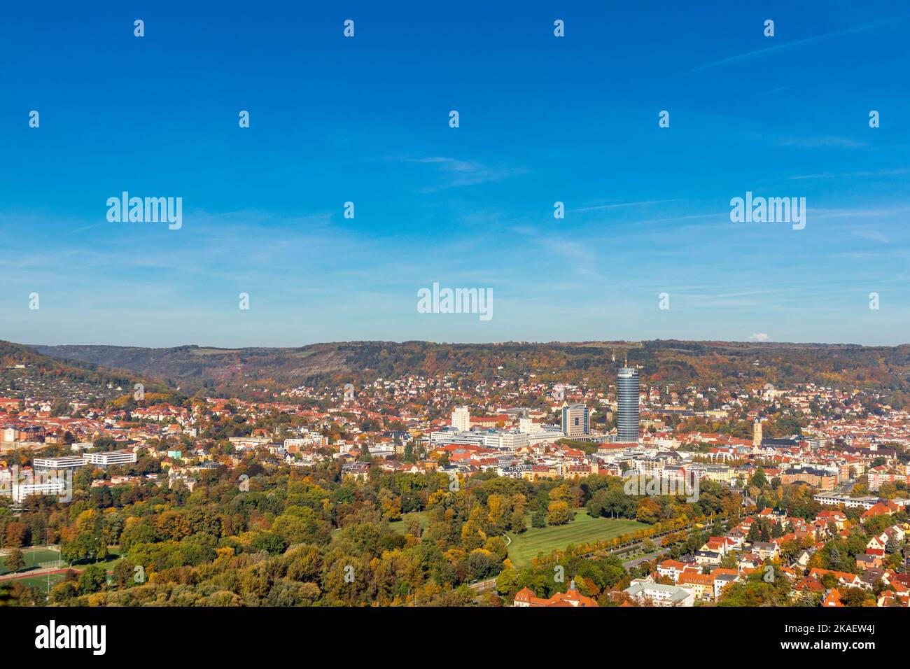 Small Autumn walk through the landscape of Jena - Thuringia - Germany ...