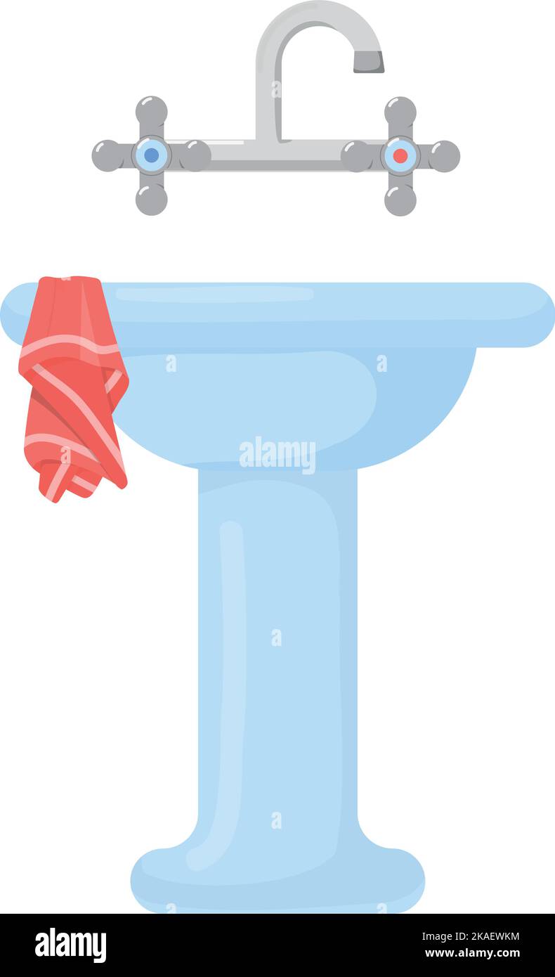 Hand basin mixer tap Stock Vector Images - Alamy