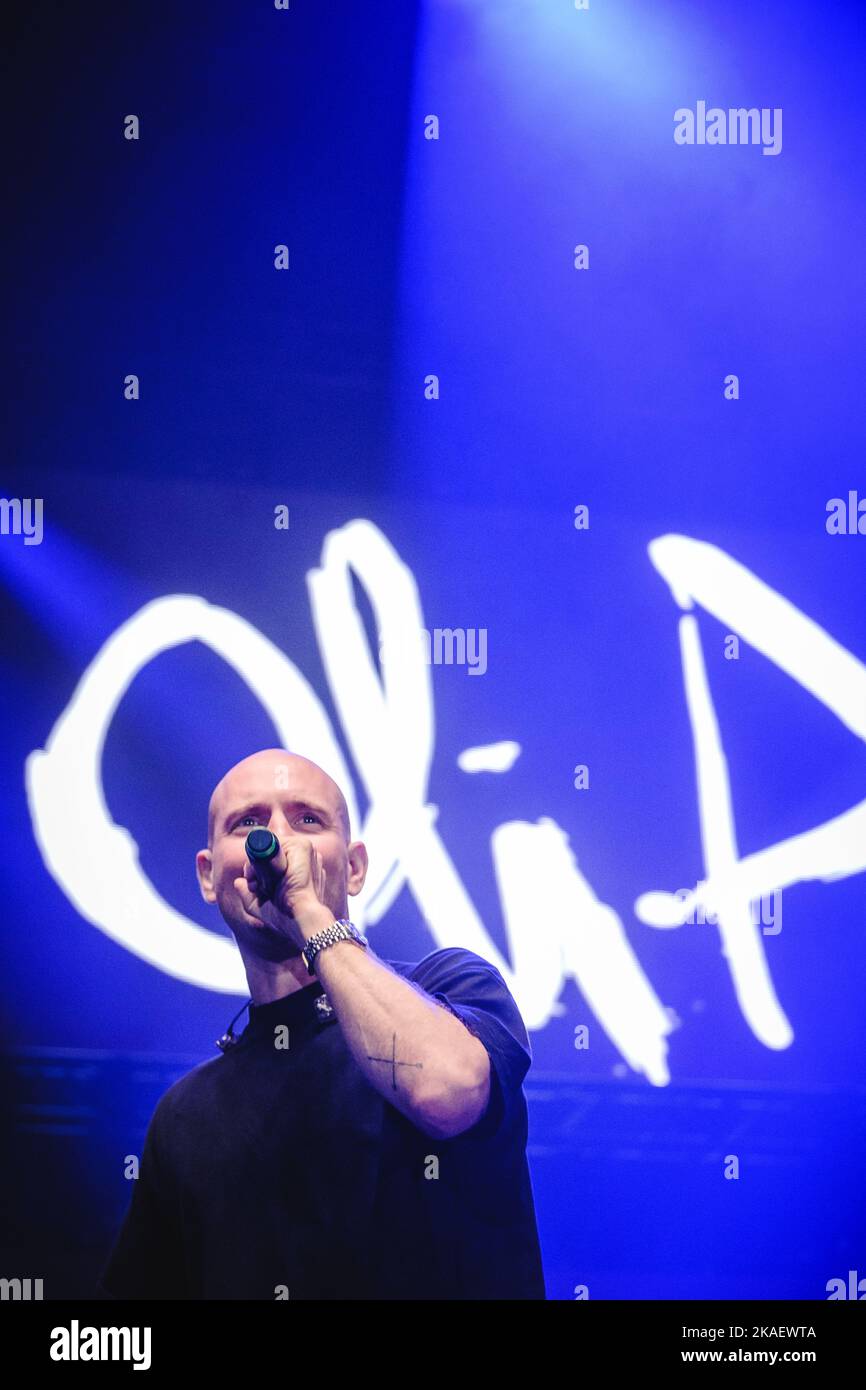 Zürich, Switzerland. 28th, October 2022. The German singer Oli.P ...