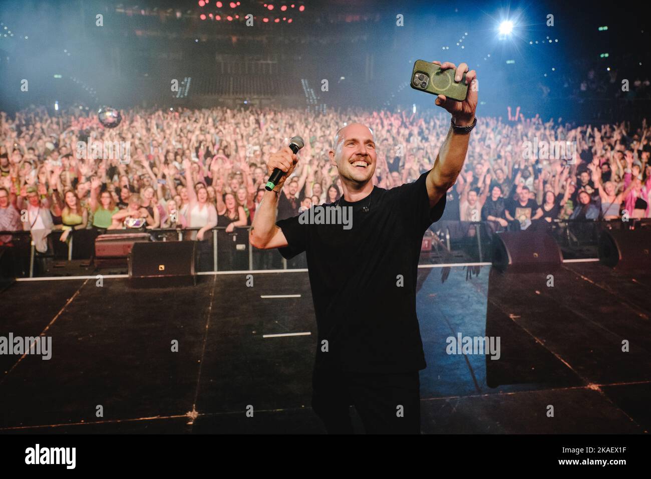 Zürich, Switzerland. 28th, October 2022. The German singer Oli.P ...