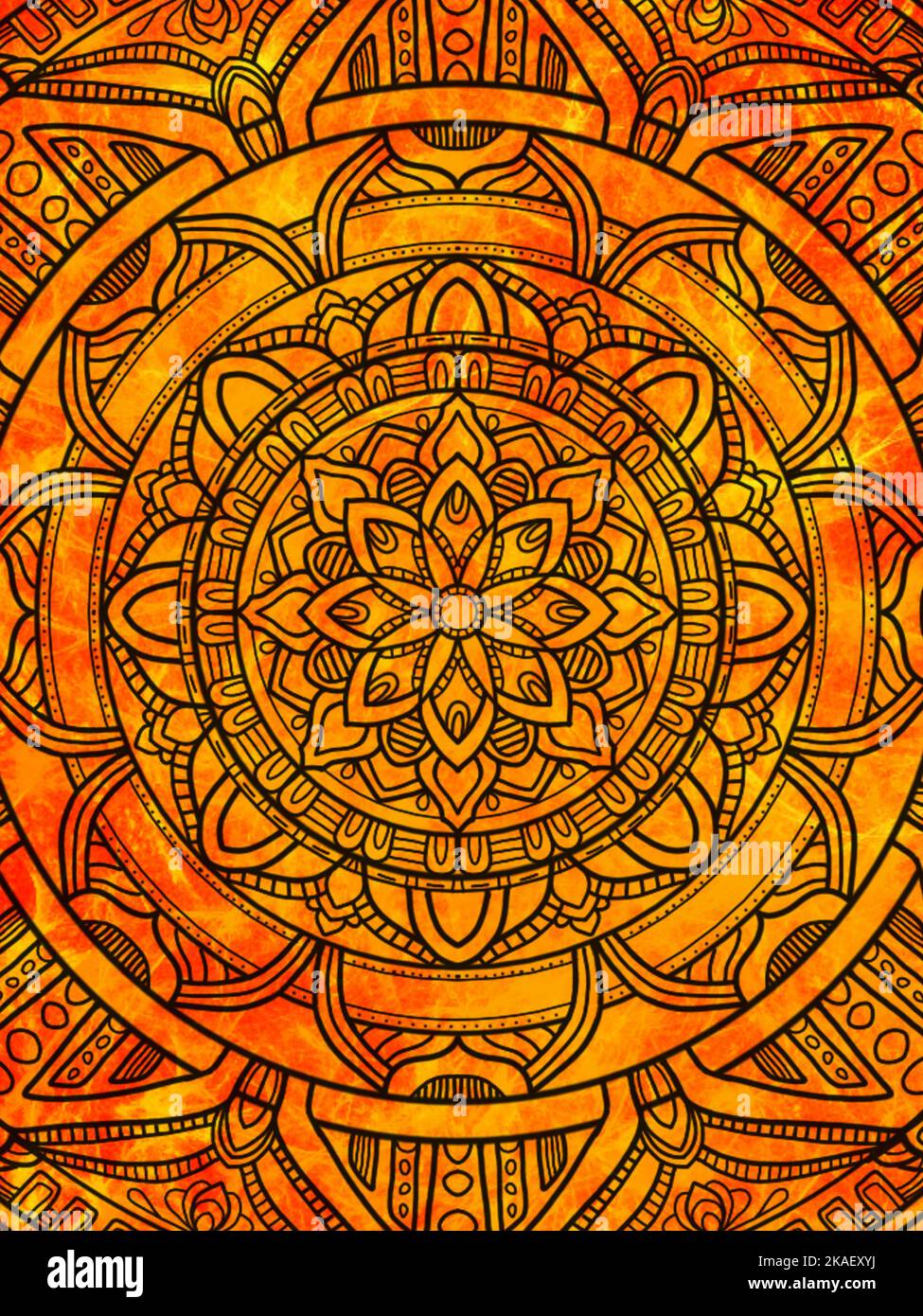 Rangoli mandala hi-res stock photography and images - Alamy