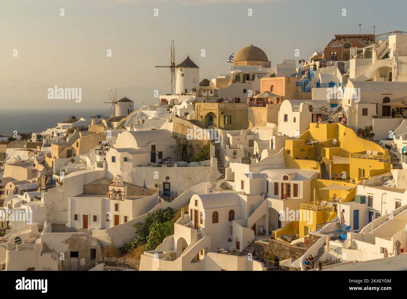 The beautiful architecture of Santorini Stock Photo - Alamy
