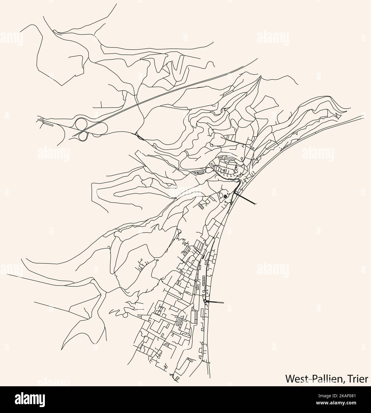 Trier west germany Stock Vector Images - Alamy