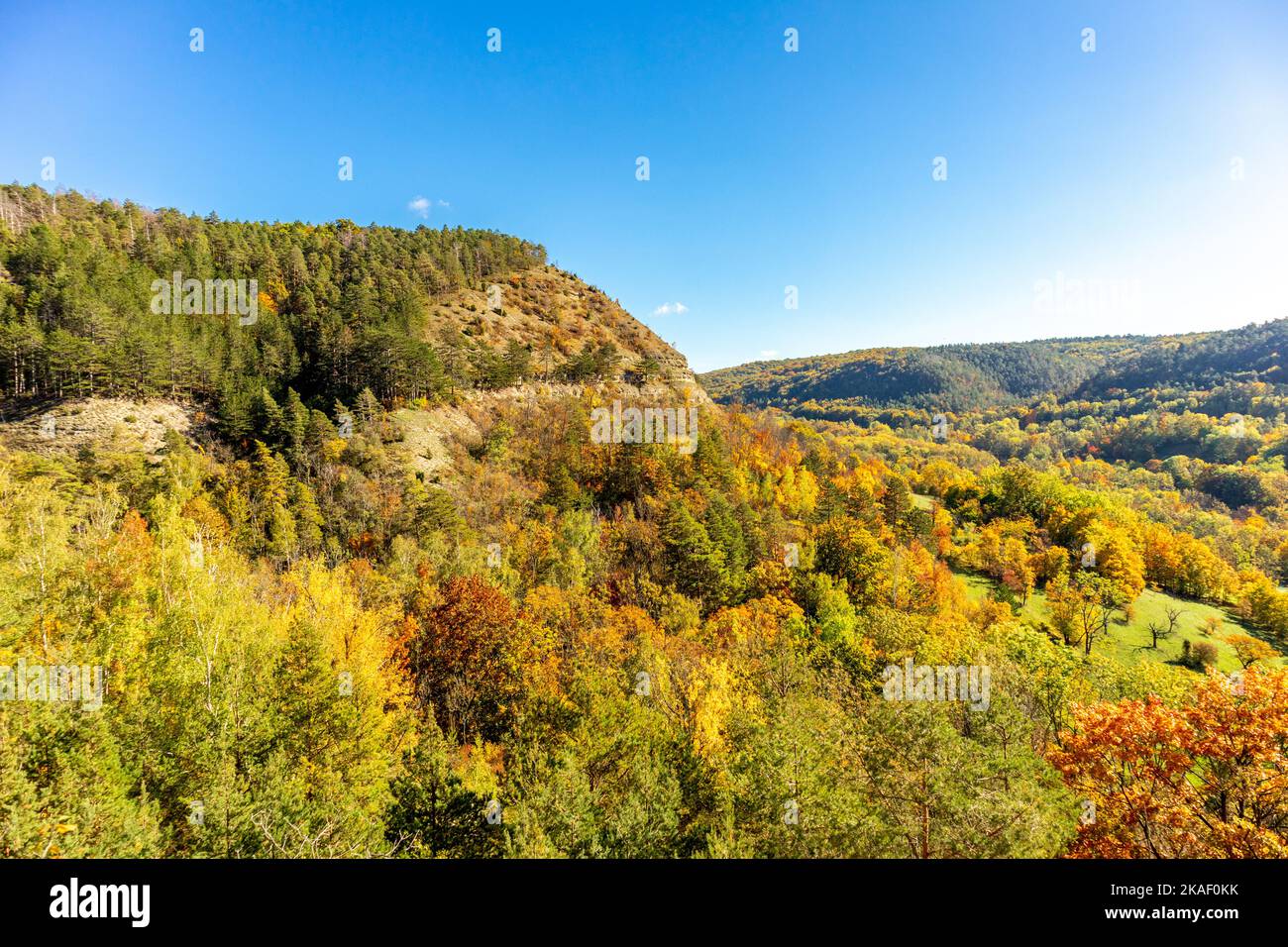 Small Autumn walk through the landscape of Jena - Thuringia - Germany ...