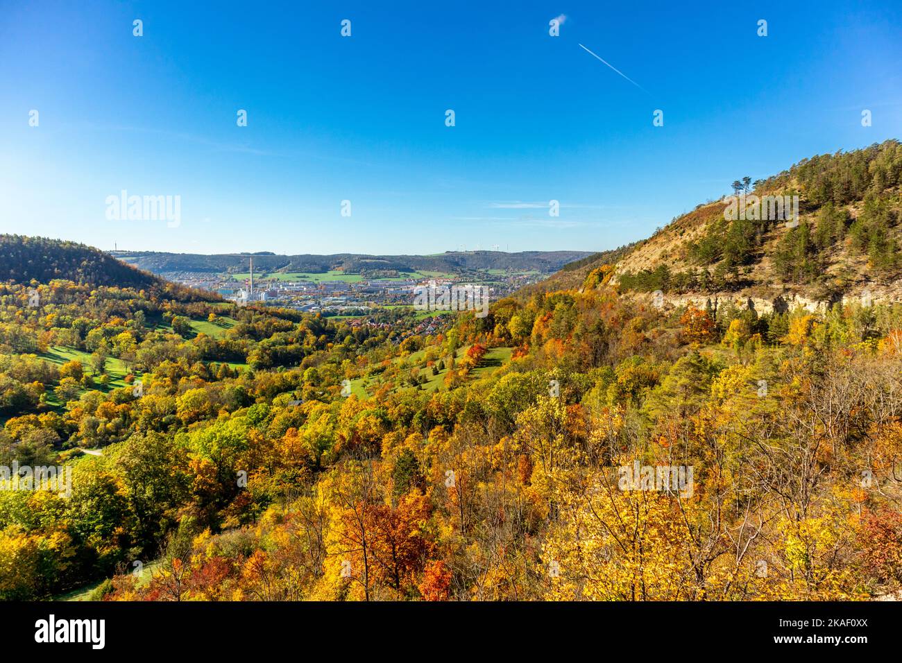 Small Autumn walk through the landscape of Jena - Thuringia - Germany ...