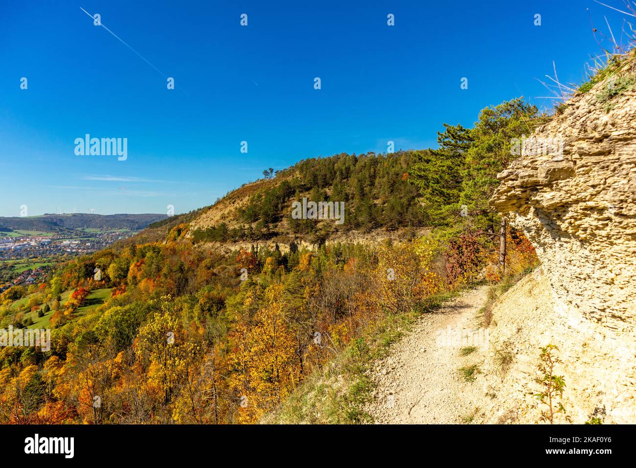 Small Autumn walk through the landscape of Jena - Thuringia - Germany ...