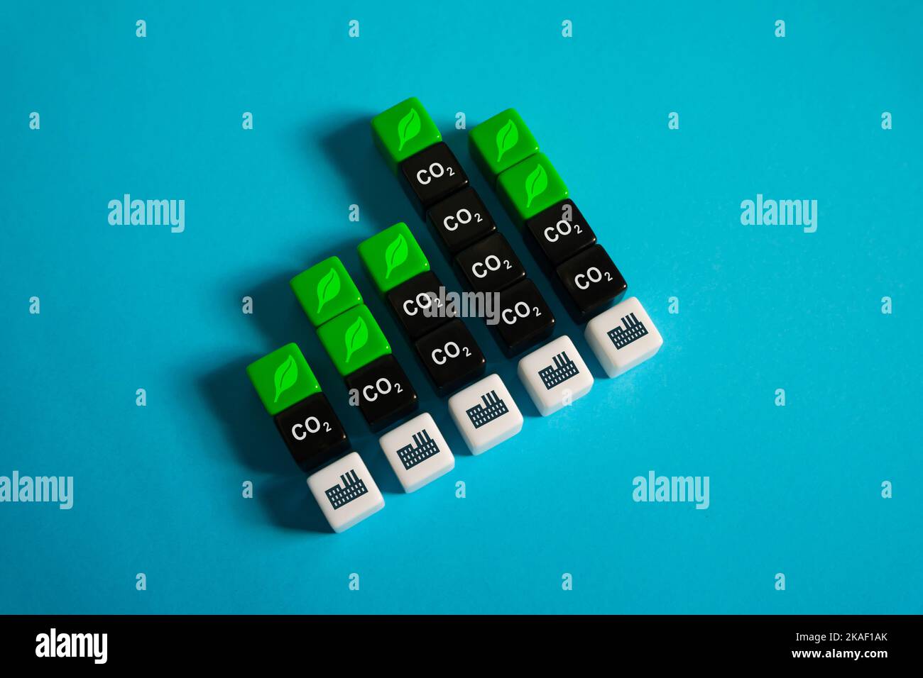 Industrial plants reduce greenhouse gas emissions. Decarbonization of ...