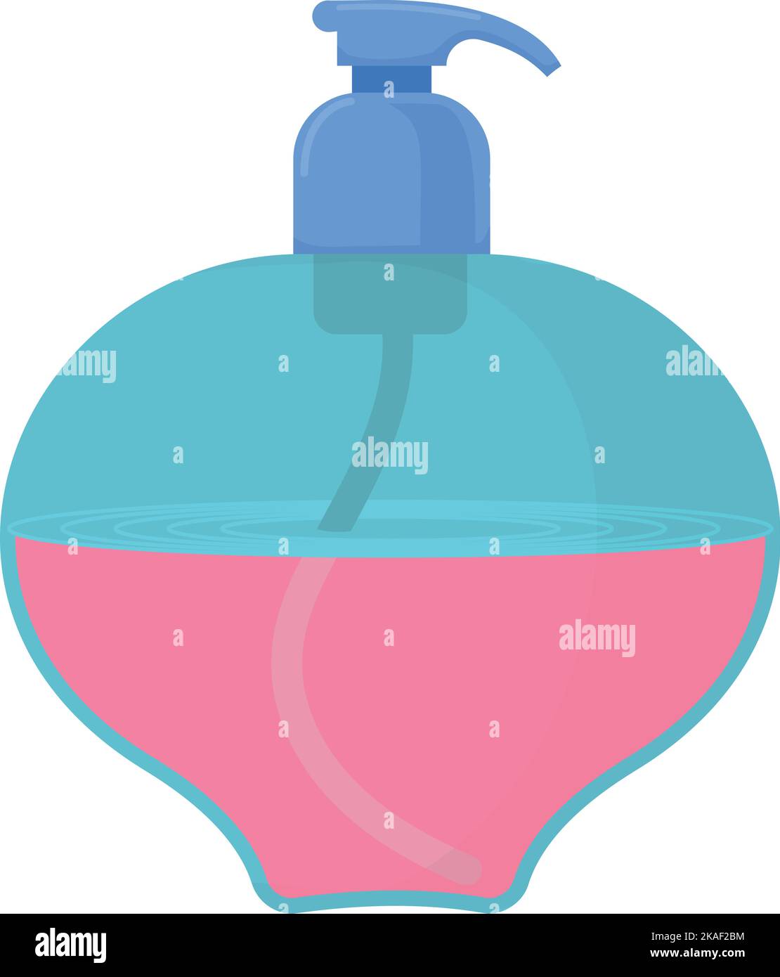 Liquid soap bottle. Plastic gel dispenser icon Stock Vector Image & Art ...