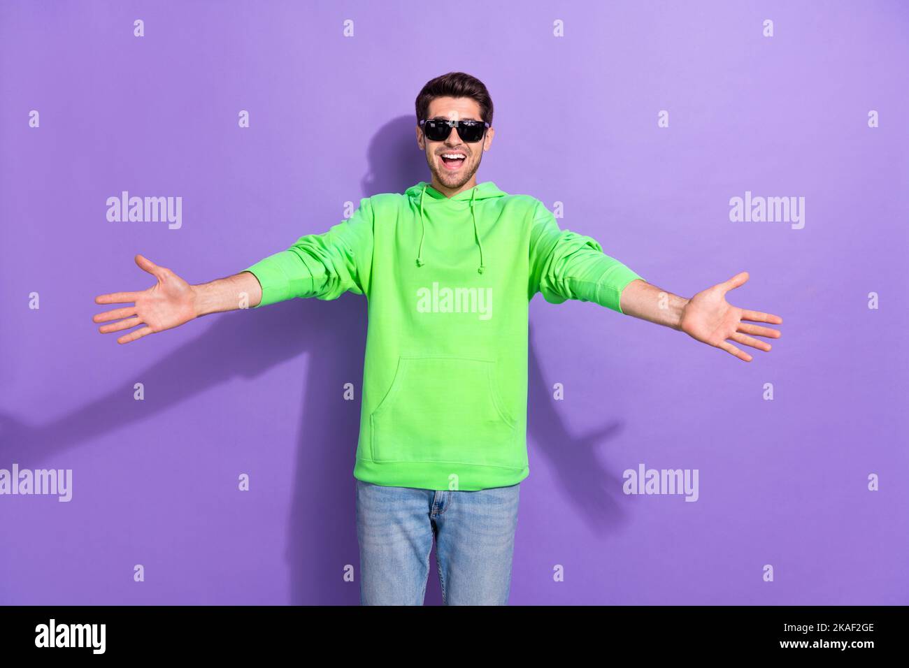 Male happily surprised hi-res stock photography and images - Alamy