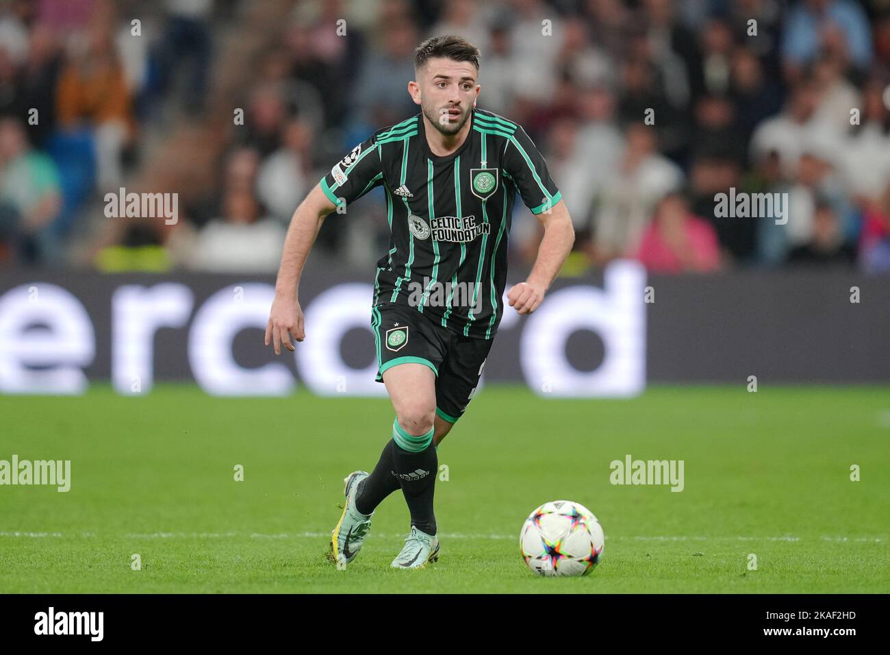 Madrid, Spain. 02nd Nov, 2022. Greg Taylor of Celtic FC during the UEFA ...
