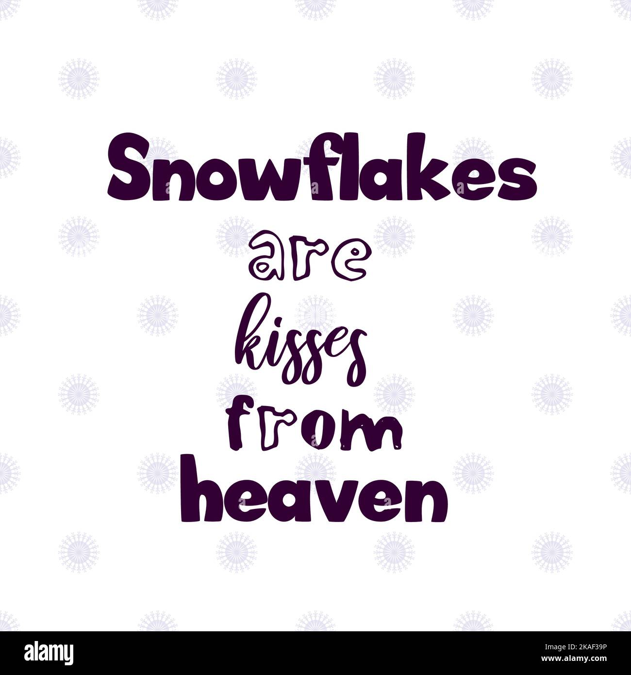 Decorative card with quote on the seamless pattern with soft light ...