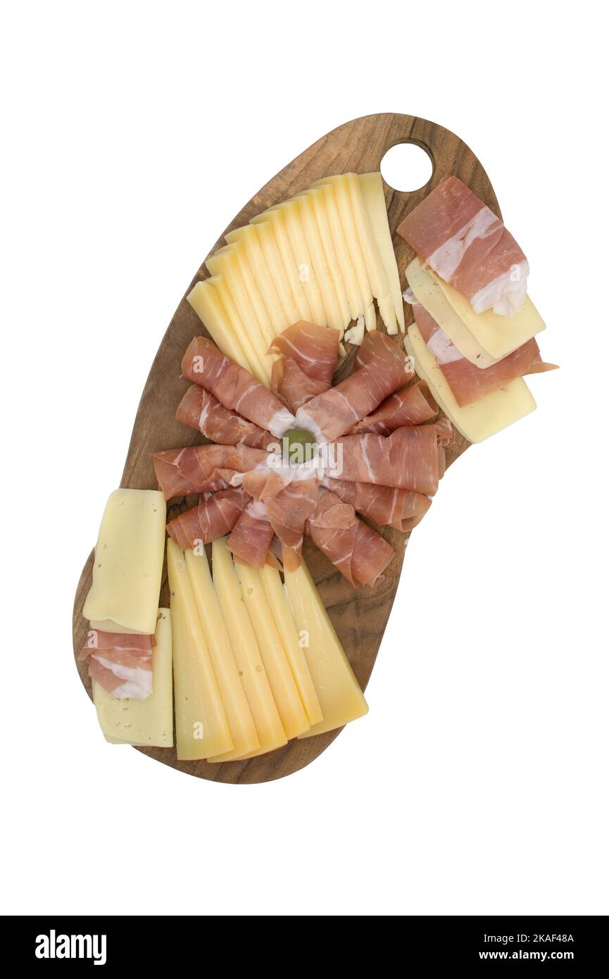 Italian food plate apetizer Stock Photo - Alamy