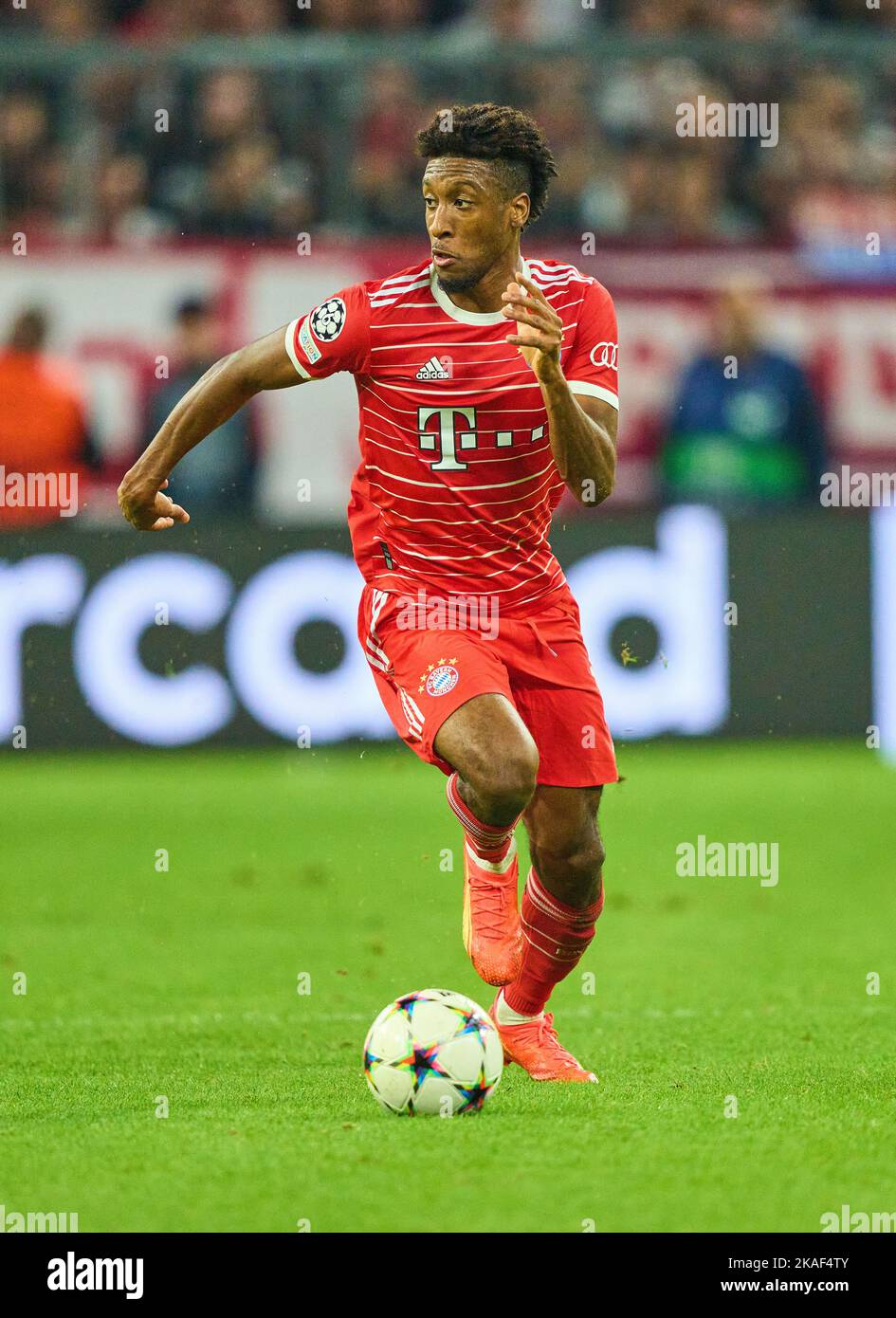 Munich, Germany. 01st Nov, 2022. Kingsley Coman, FCB 11 in the match FC ...