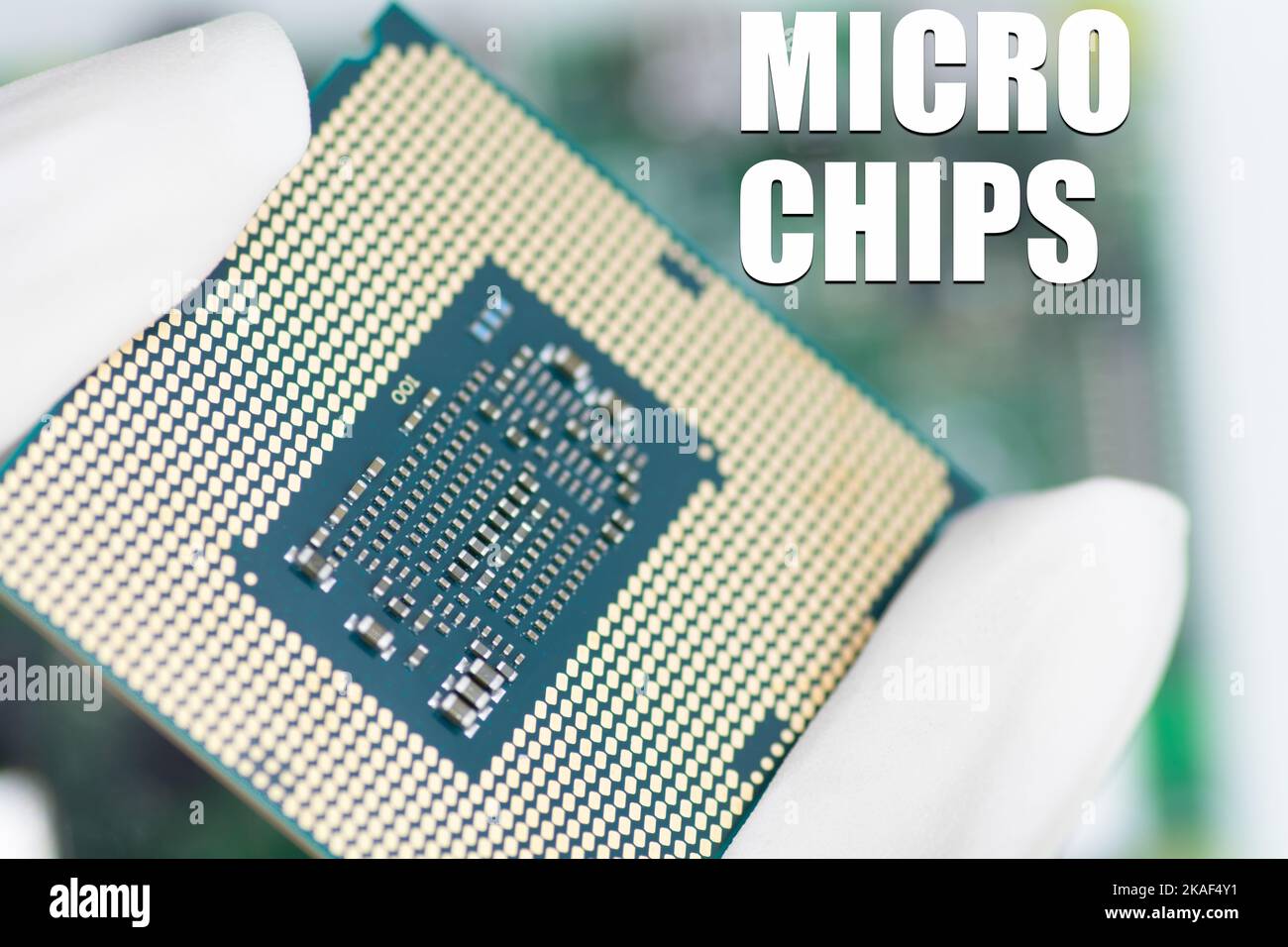 Micro chip silicon circuit board technology Stock Photo - Alamy