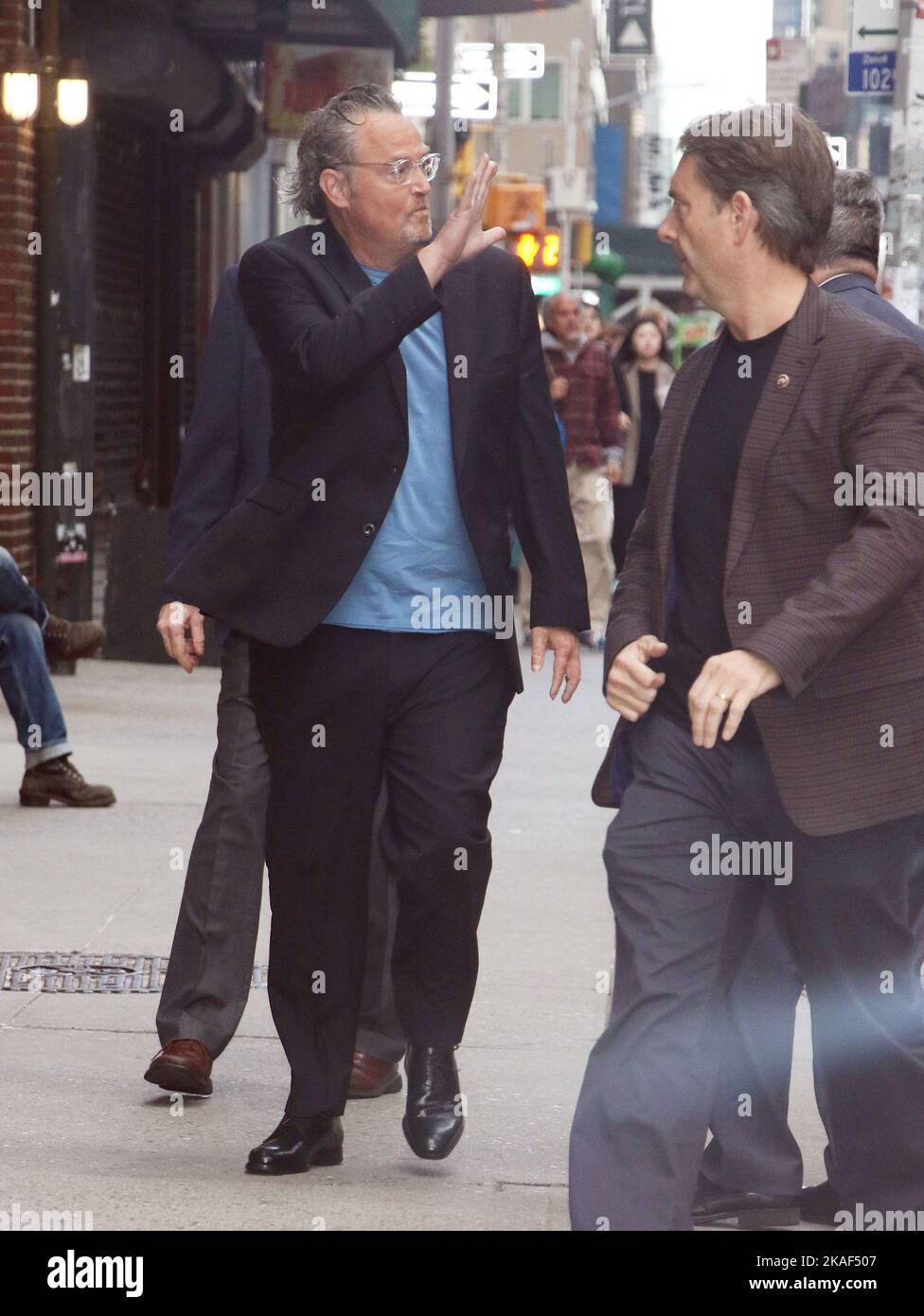 Celebrities At ‘The Late Show With Stephen Colbert’ -PICTURED: Matthew ...