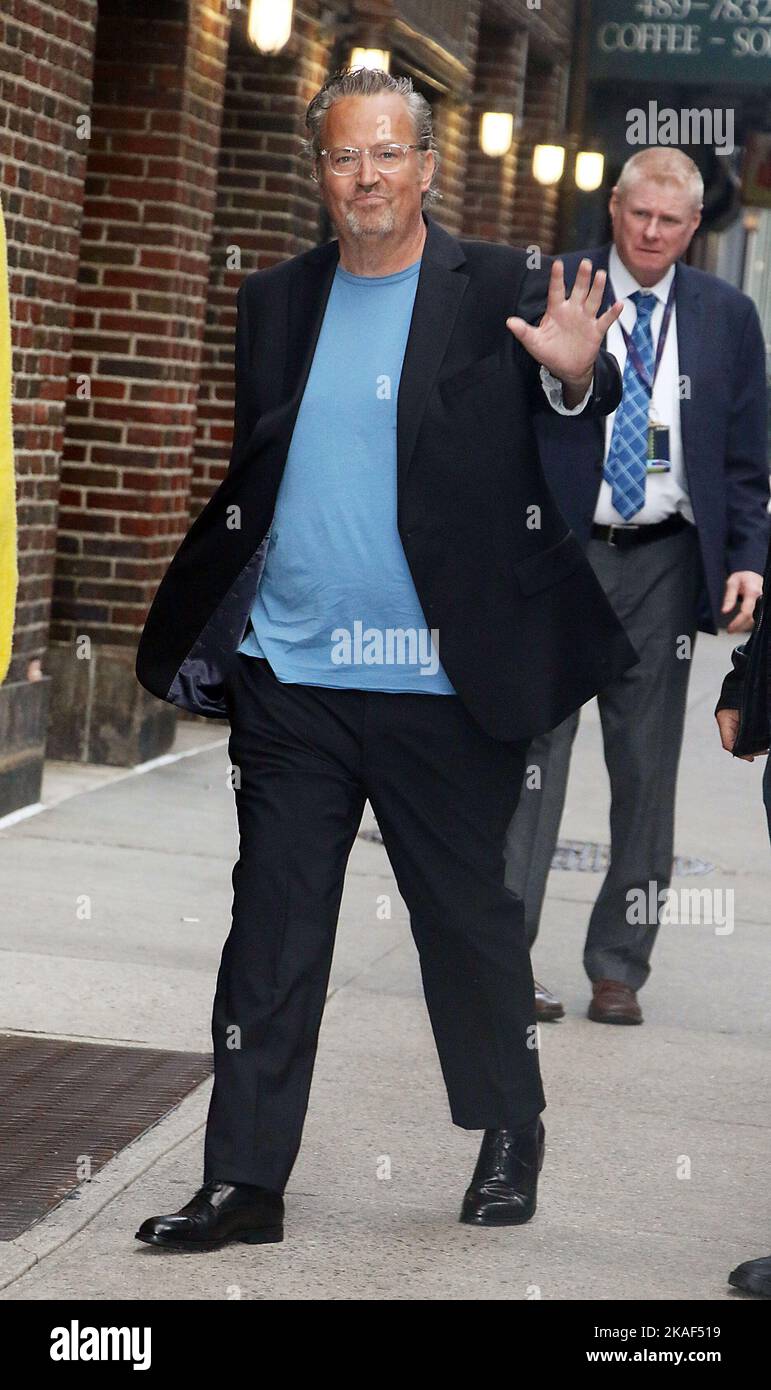 Celebrities At ‘The Late Show With Stephen Colbert’ -PICTURED: Matthew ...