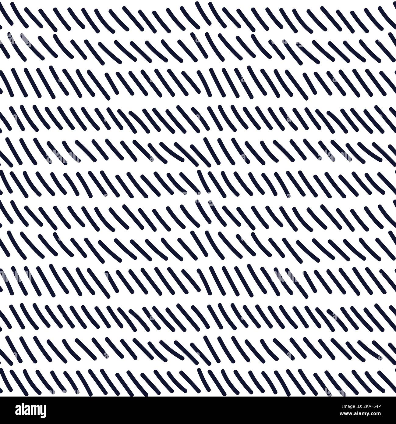 Hand drawn seamless indigo dashed line texture, vector illustration ...