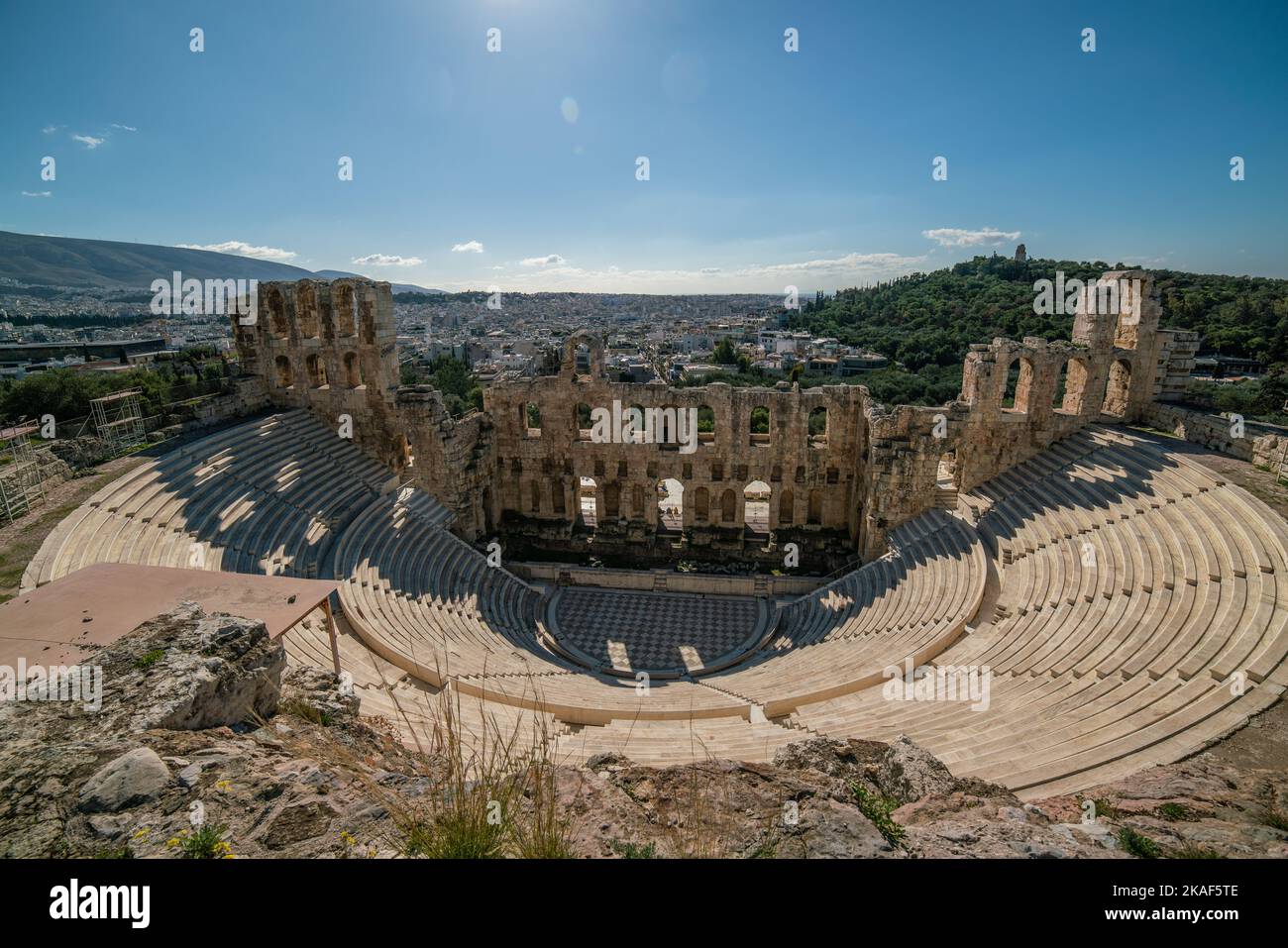 Athens of Greece, Acropolis view Stock Photo - Alamy