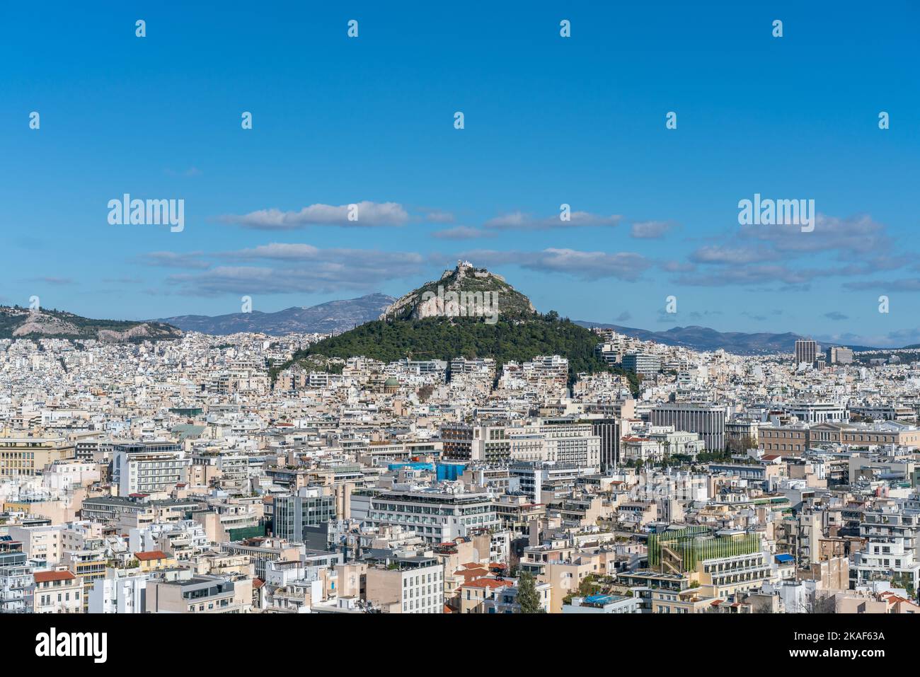 Athens of Greece, Acropolis view Stock Photo - Alamy