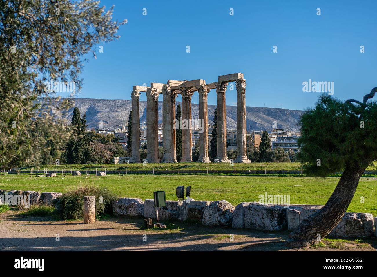 Posidon Temple, Athens of Greece Stock Photo - Alamy
