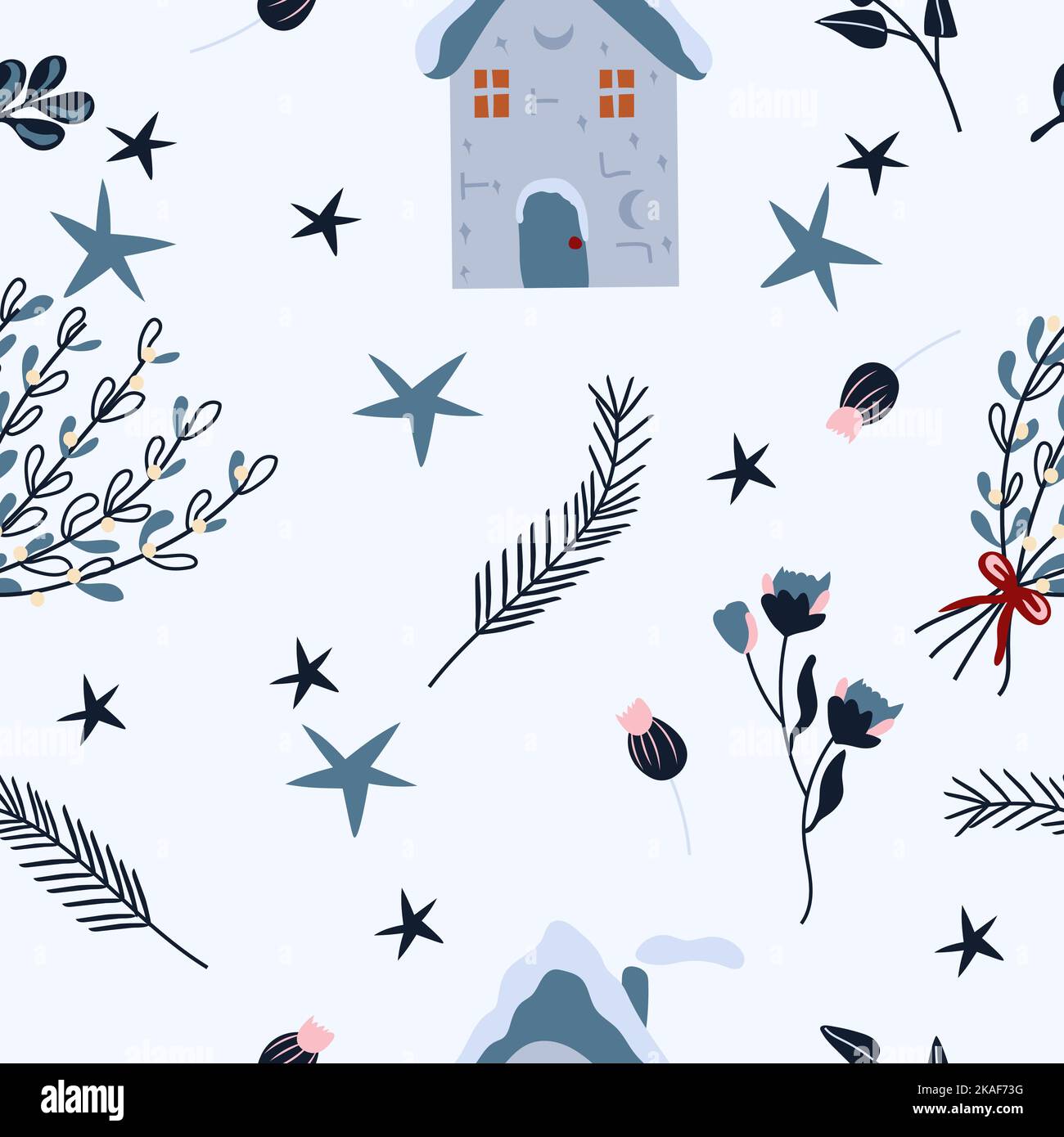 Flowers pattern ladies fabric Stock Vector Images - Alamy