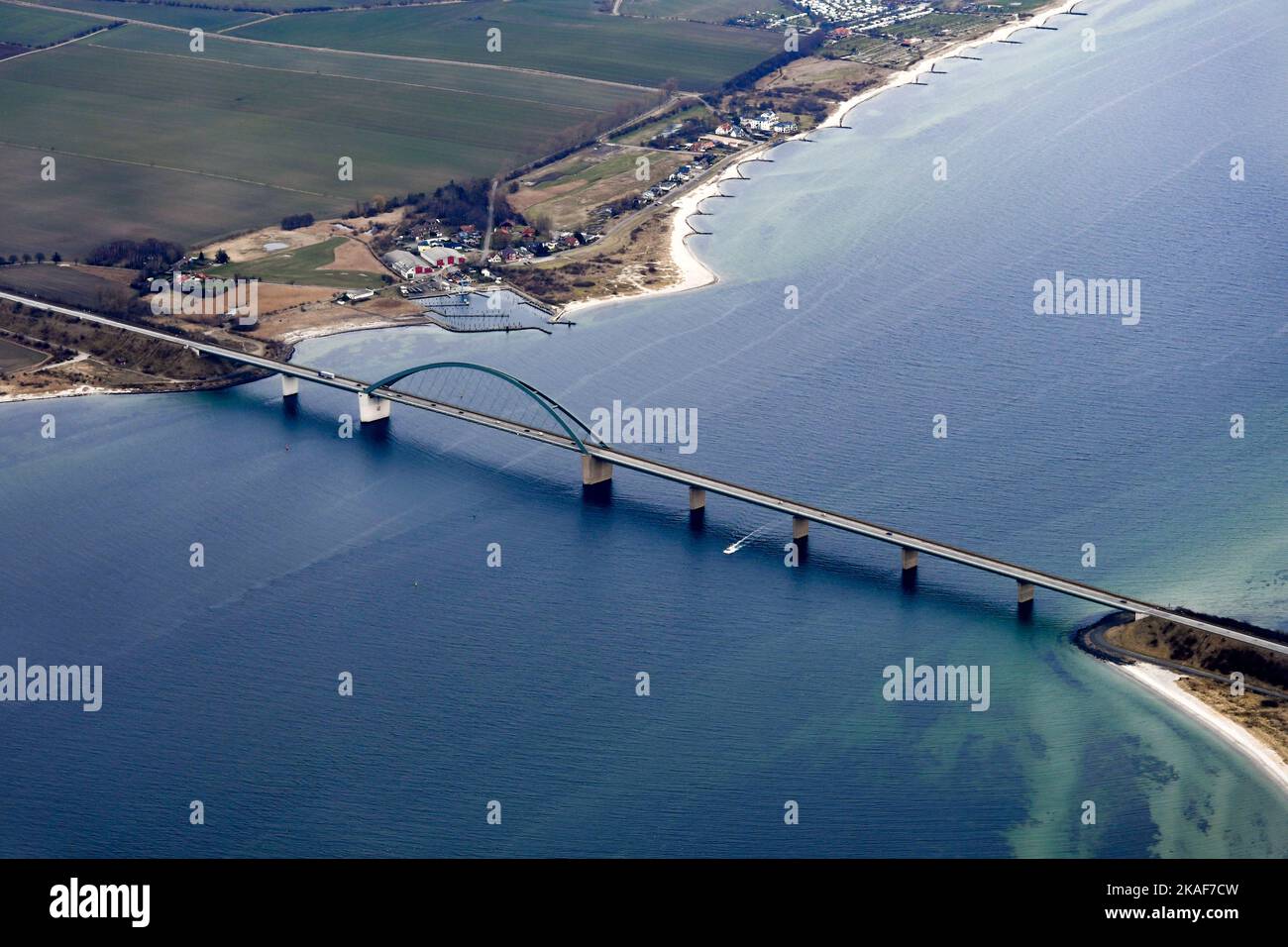 The North of Germany with the coast of the Baltic sea and old cities ...
