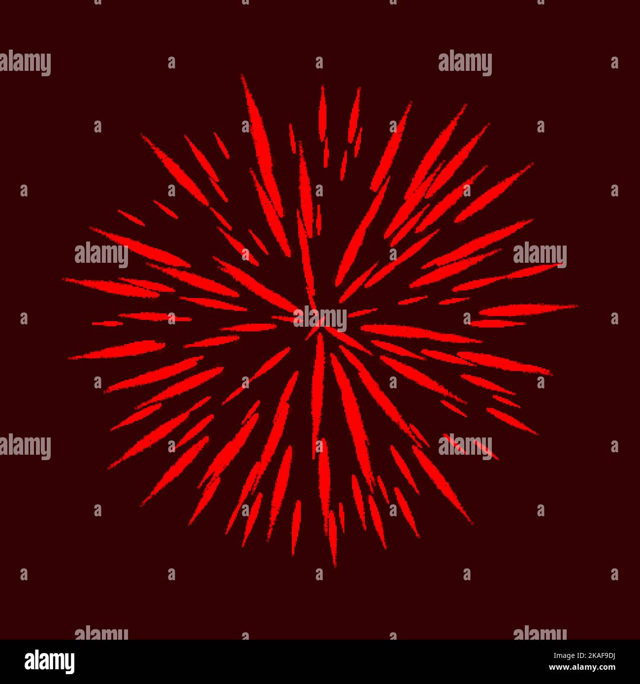 Colorful firework burst on dark background. Element for design Stock ...