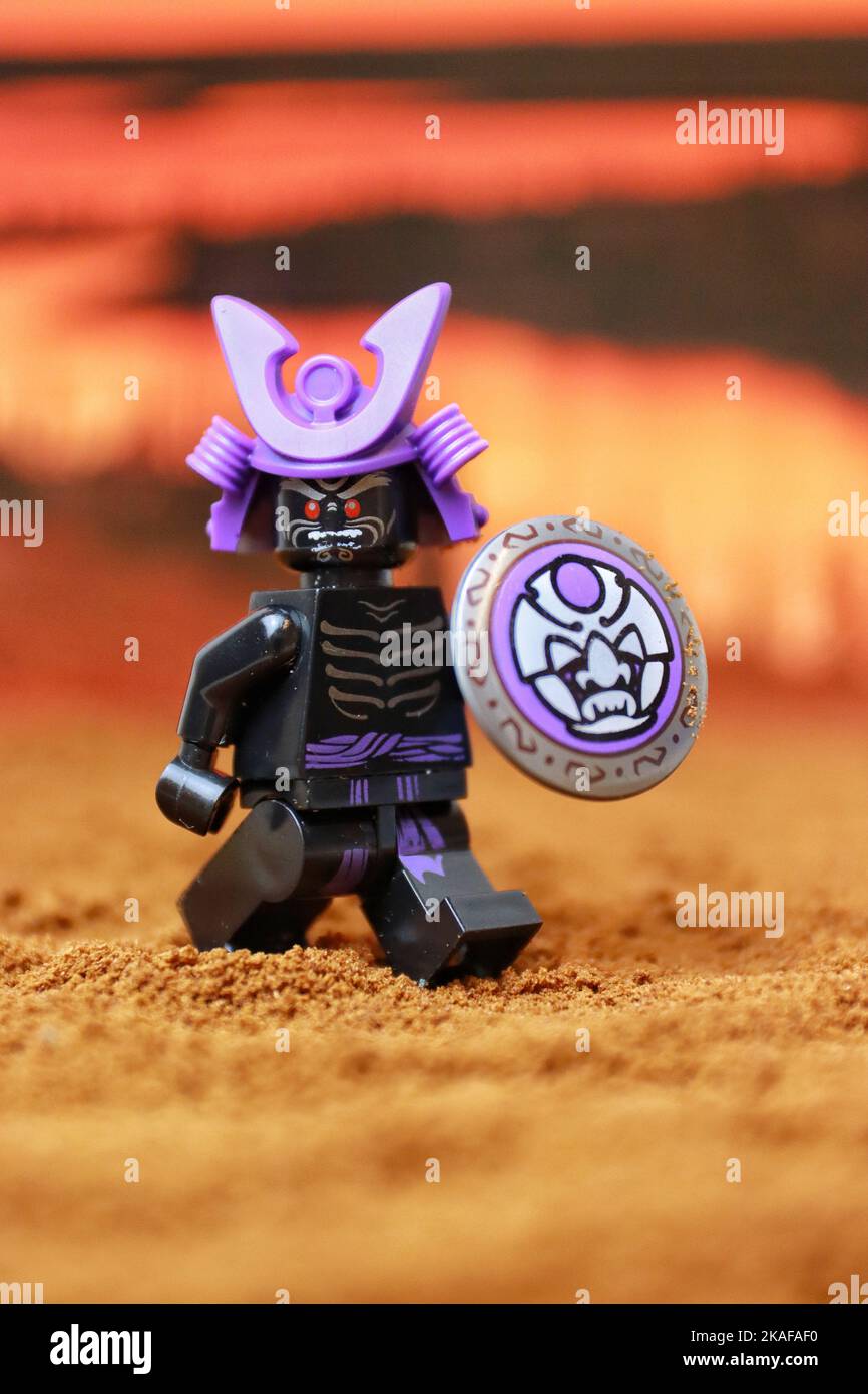 Lego Ninjago Purple Ninja