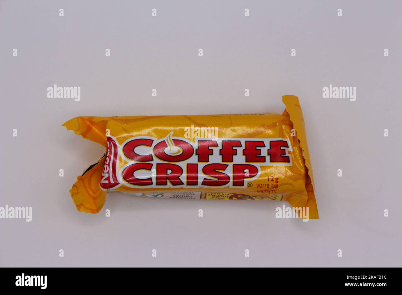 Nestle Coffee Crisp Chocolate Stock Photo - Alamy