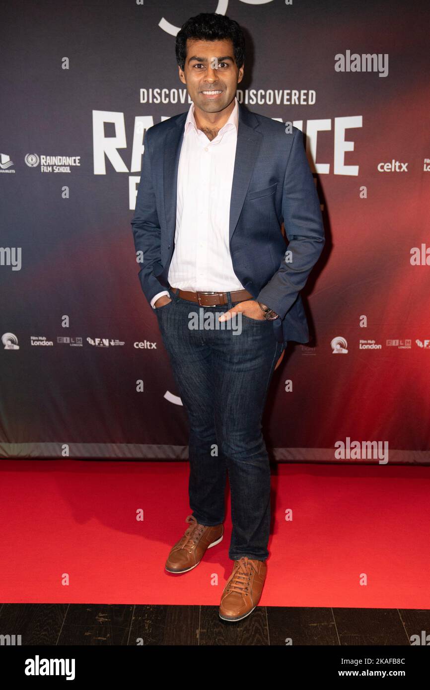 Karun Chandhok arrives for the European premiere of When We Speak ...