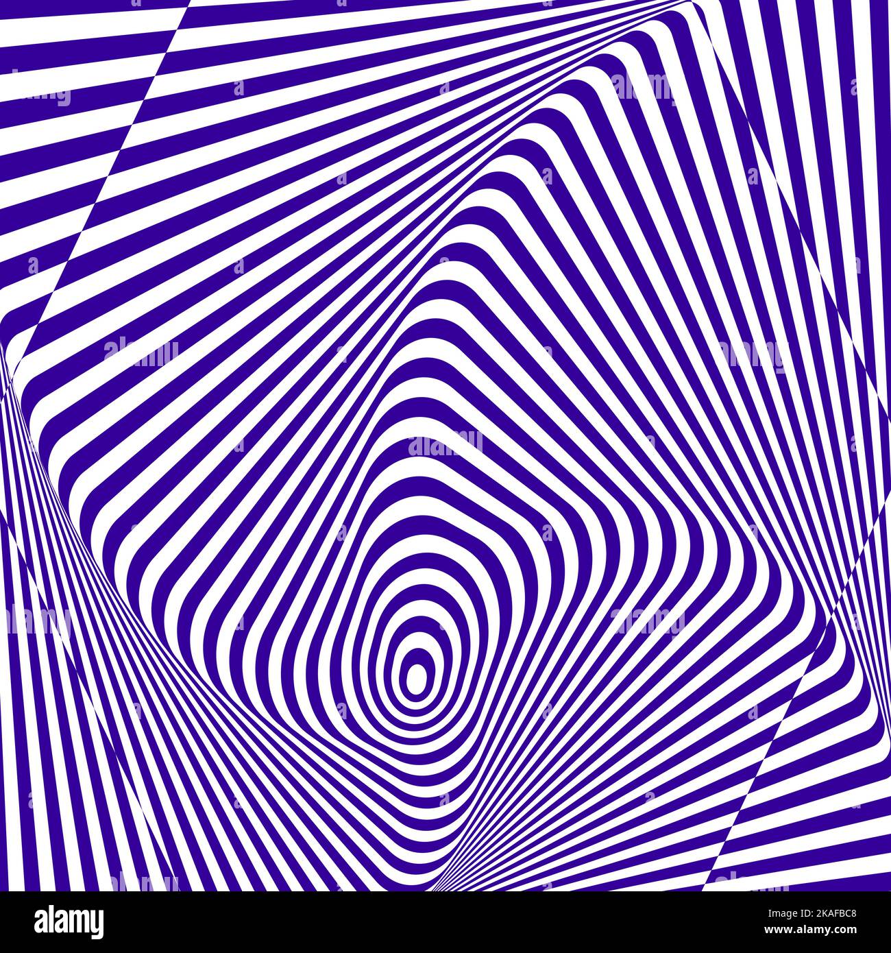Abstract twisted colorful background. Optical illusion of distorted ...
