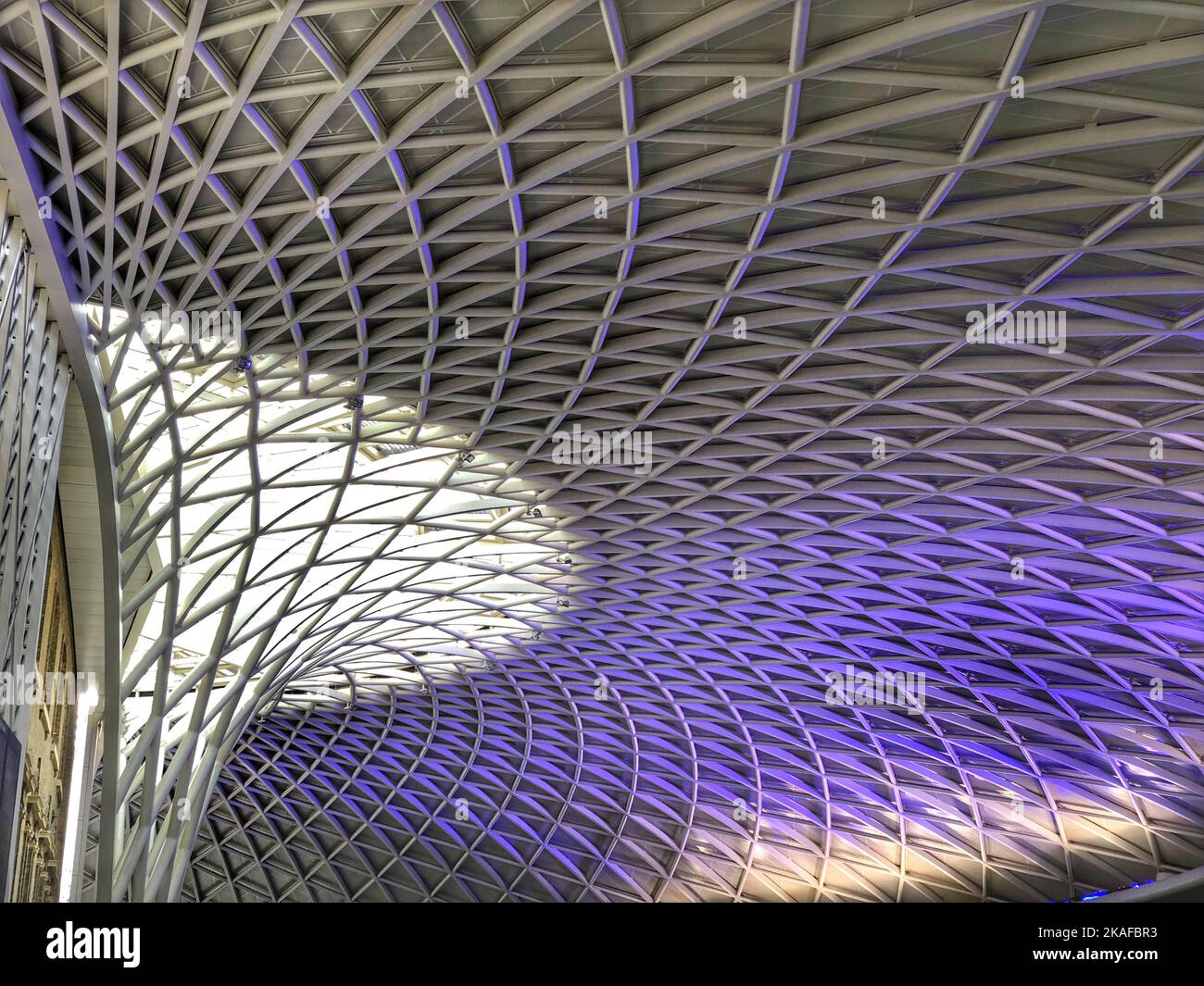 A patterned Ceiling Inside a Building in London Stock Photo - Alamy