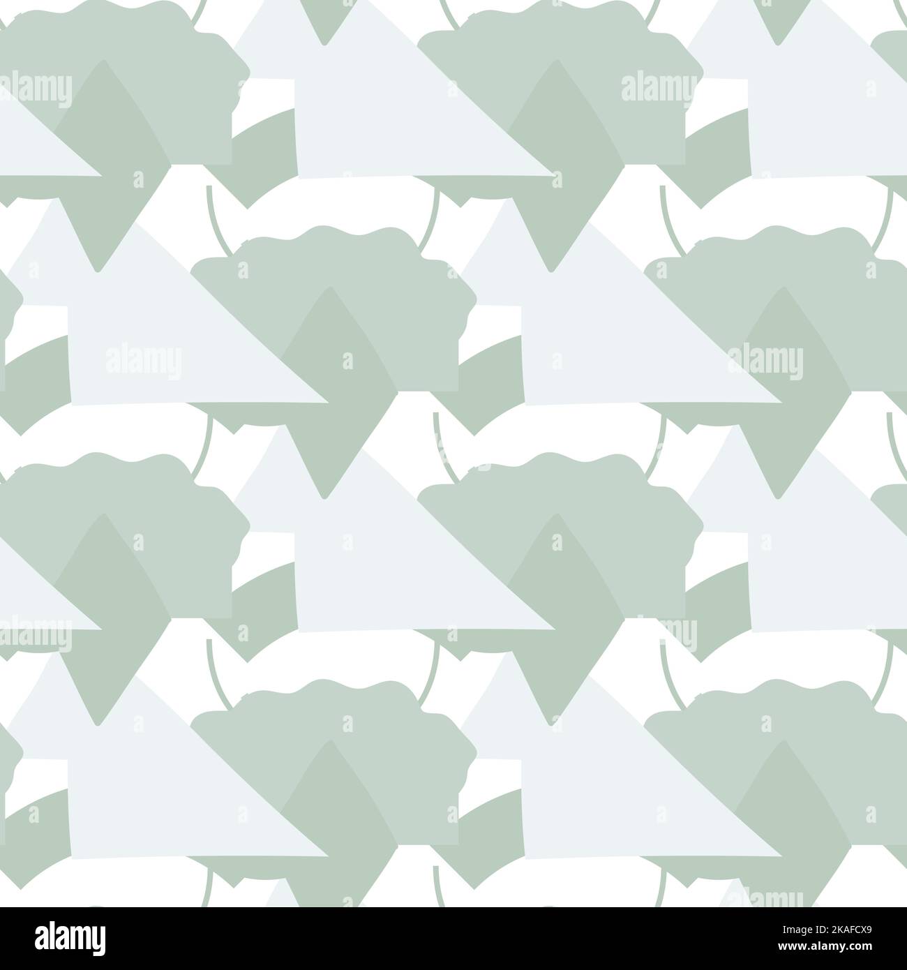 Abstract tapestry of shapes Cut Out Stock Images & Pictures - Alamy