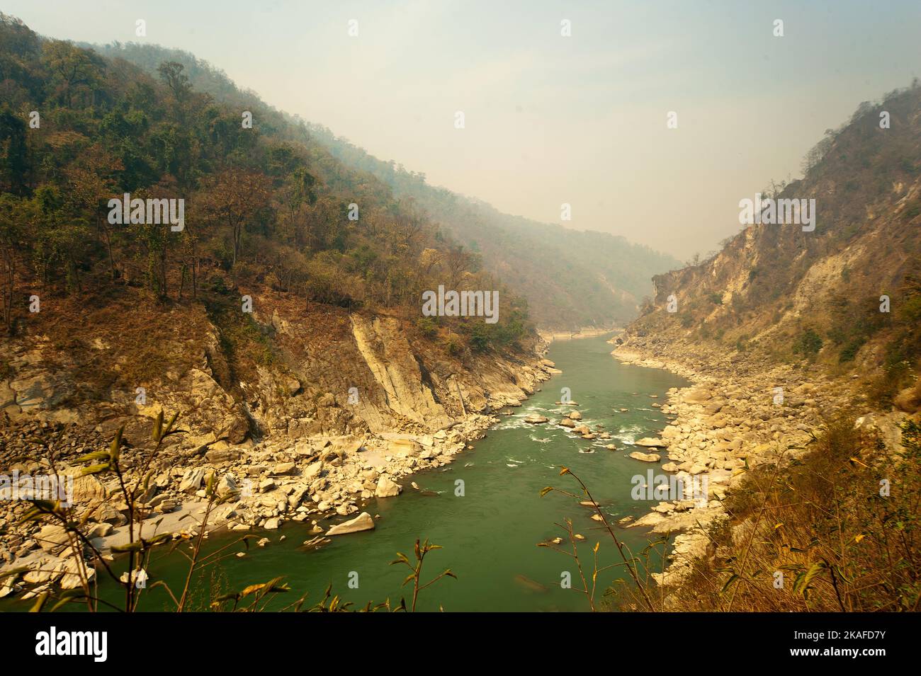 Sarda river on the India/Nepal border. This trek was made famous by Jim ...