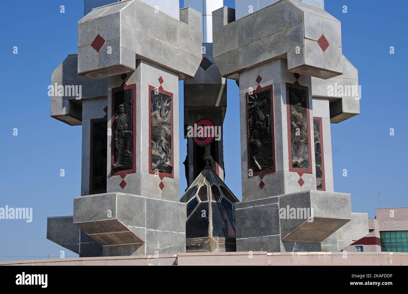 The Genocide Monument, located in Igdir, Turkey, was built to represent ...
