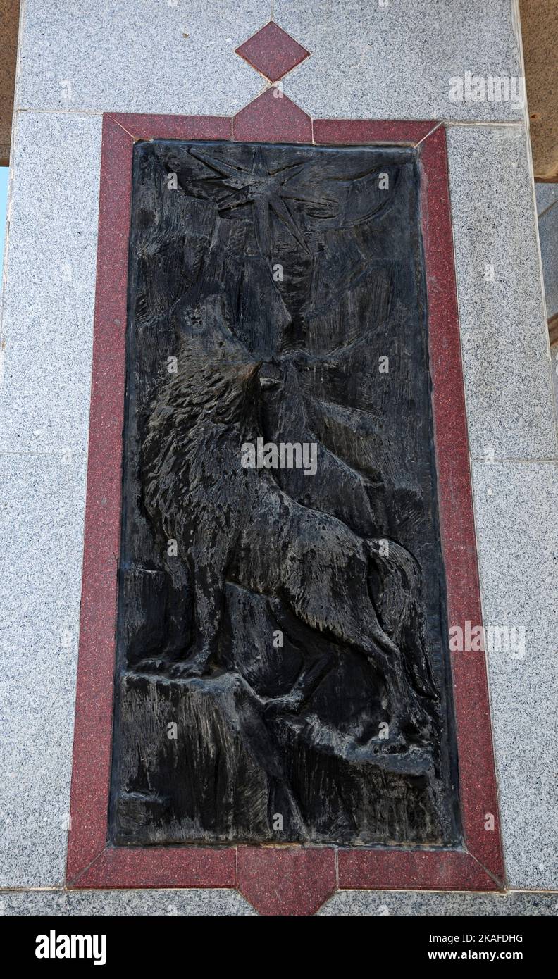 The Genocide Monument, located in Igdir, Turkey, was built to represent ...