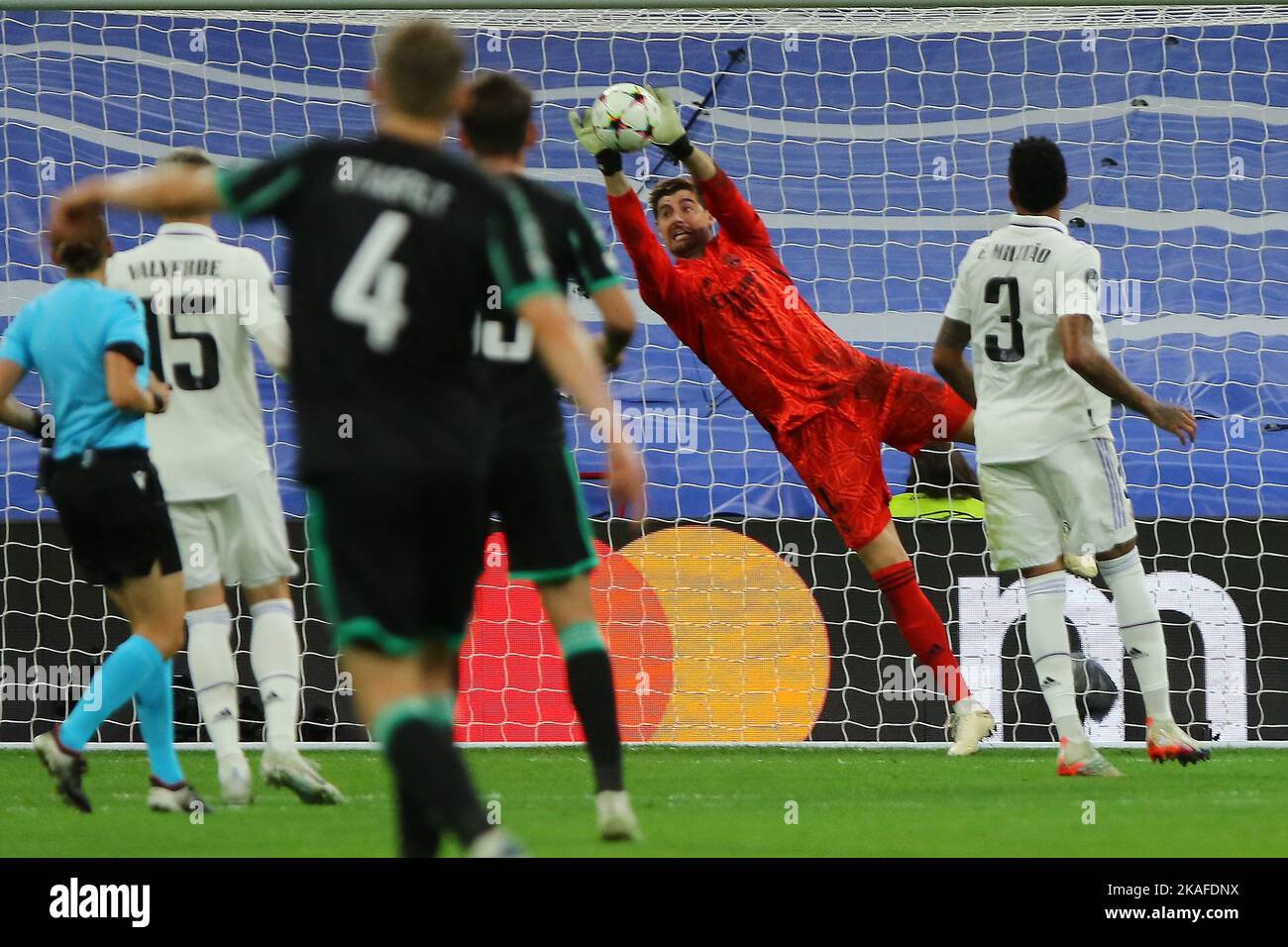 Madrid, Spain. 02nd Nov, 2022. Real Madrid´s Thibaut Courtois in action ...