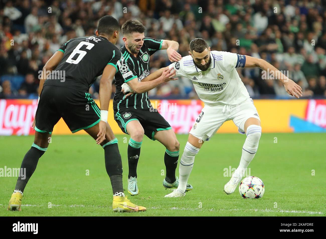 Karim benzema champions league ball hi-res stock photography and images ...