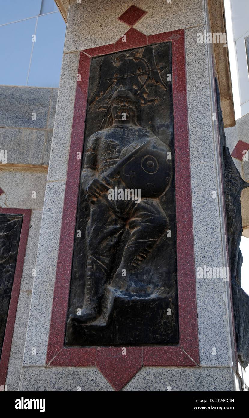 The Genocide Monument, located in Igdir, Turkey, was built to represent ...