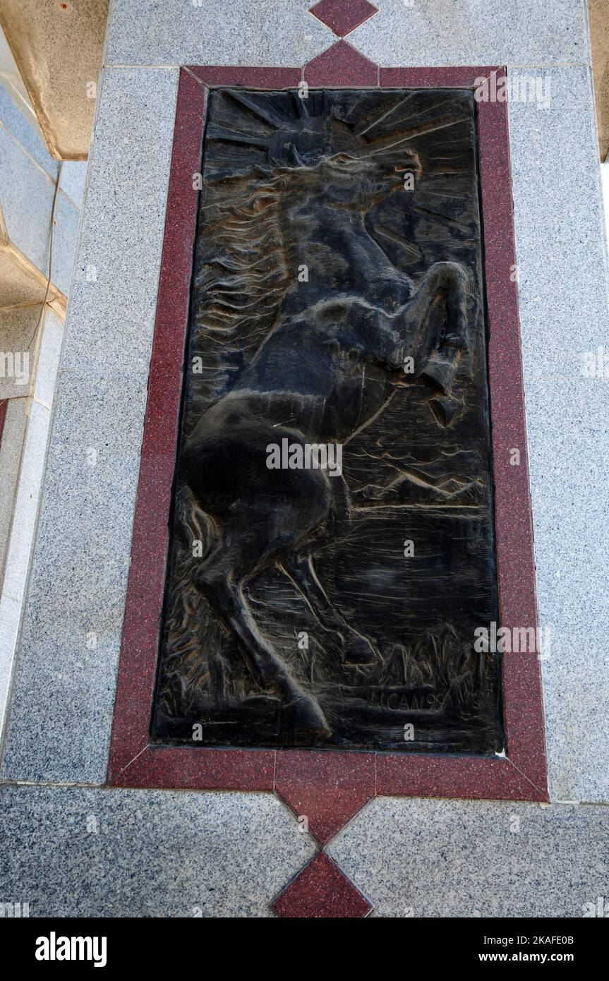 The Genocide Monument, located in Igdir, Turkey, was built to represent ...