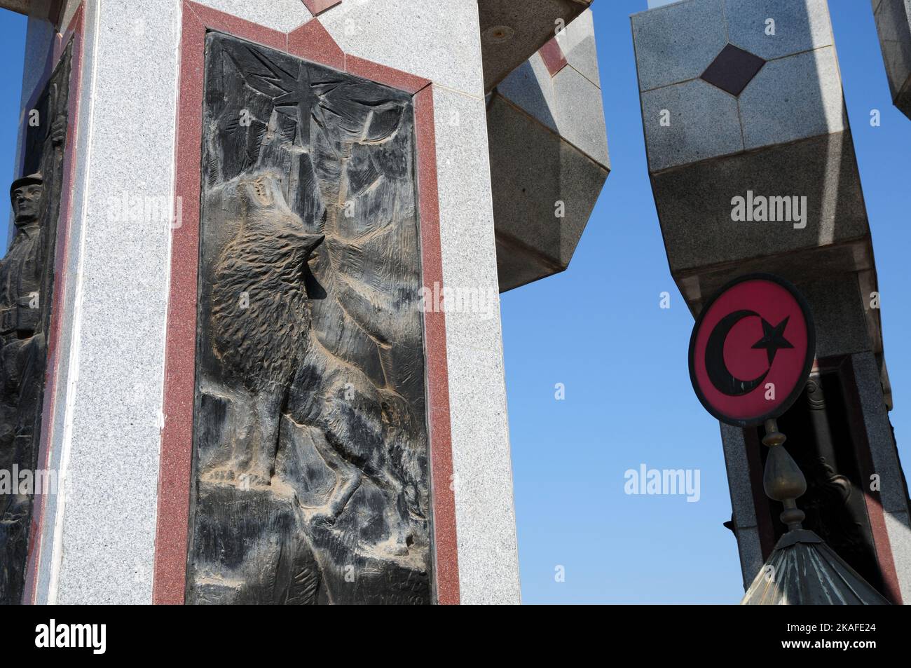 The Genocide Monument, located in Igdir, Turkey, was built to represent ...