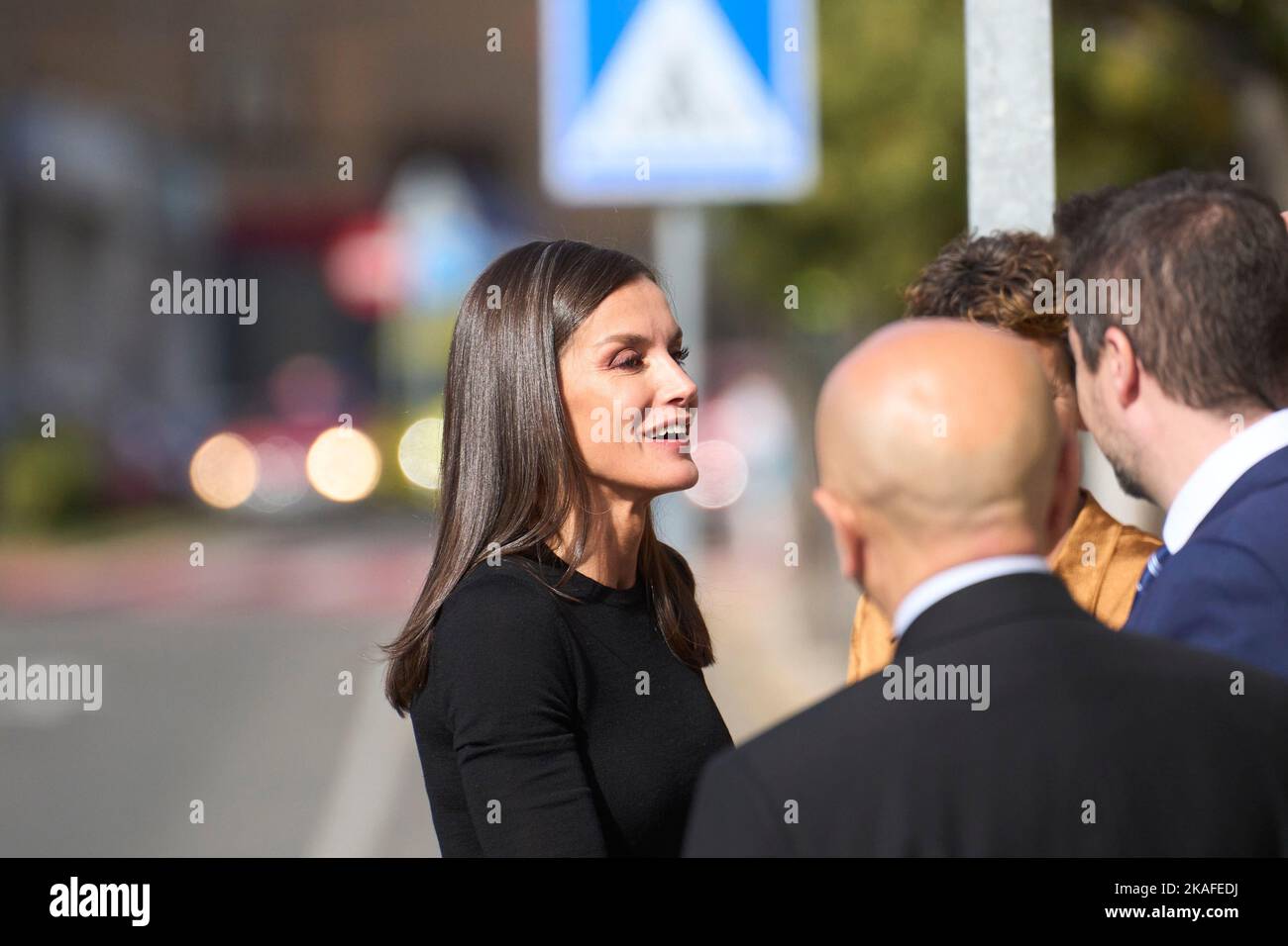 Tudela. Spain. 20221102, Queen Letizia of Spain attends the 22nd ...